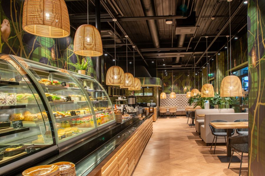 Cafe Linkosuo Ideapark designed by Visionary Design Partners Helsinki